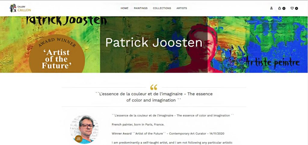 Gallery Crillon Tokyo - Patrick Joosten - Patrick Joosten